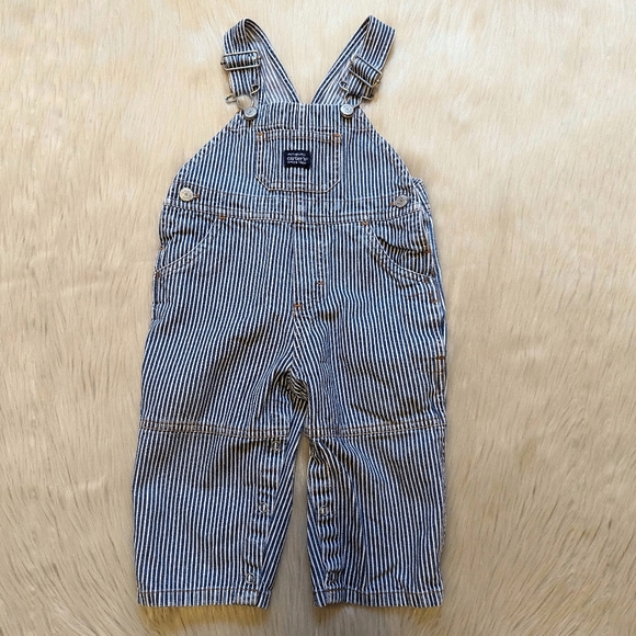 Carter's | Bottoms | Vintage Carter Kids Blue And White Pins Ripped ...